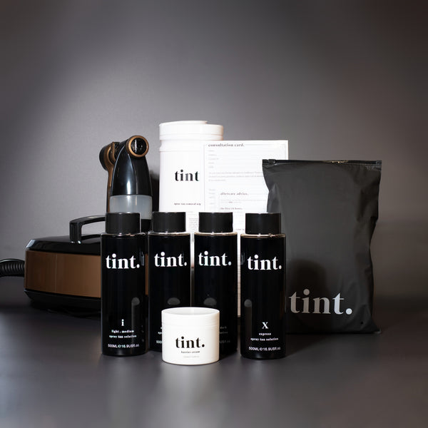 tint. Ultimate Spray Tan Kit With One Day Training - RE:NEW Beauty