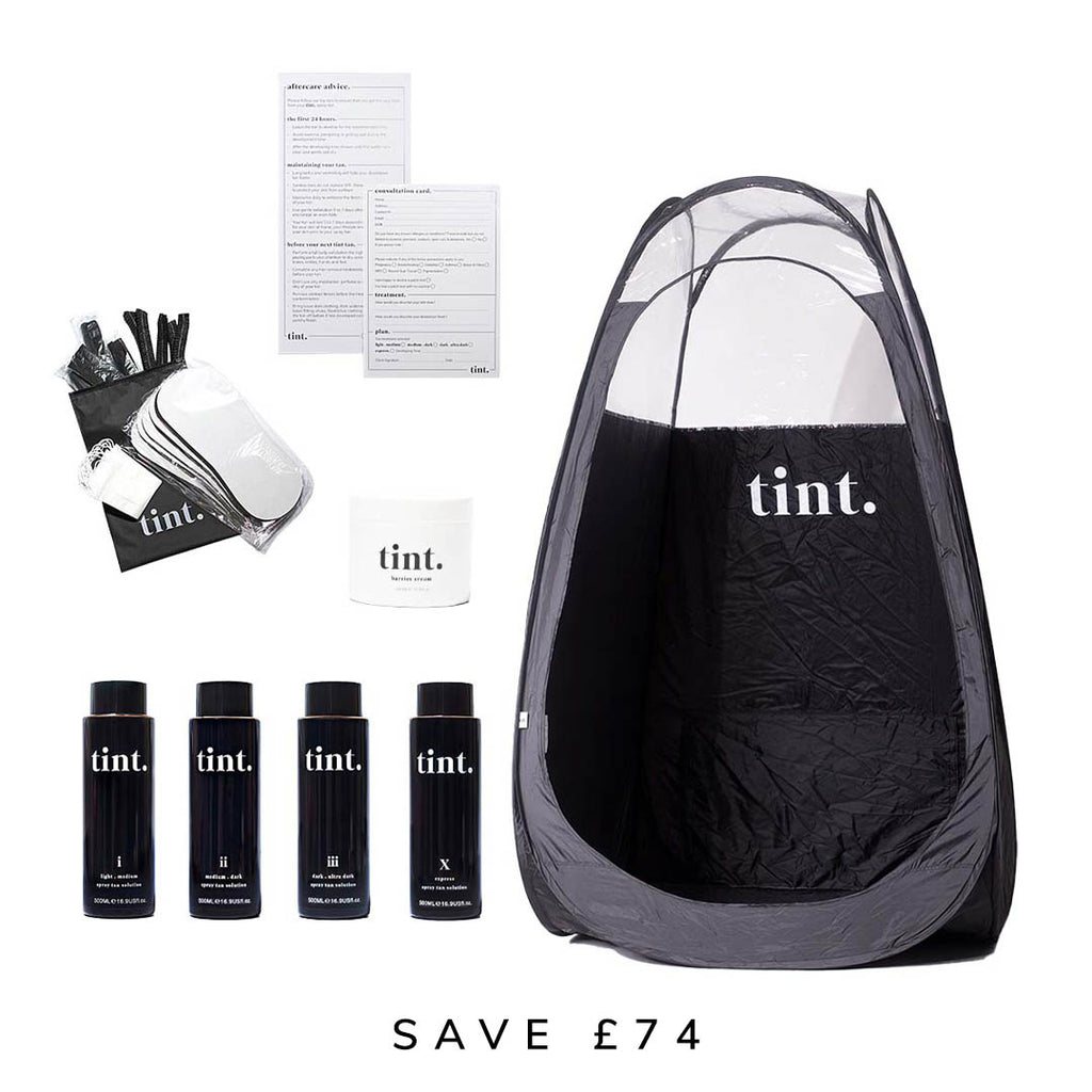 tint. Conversion Spray Tan Kit - RE:NEW Beauty